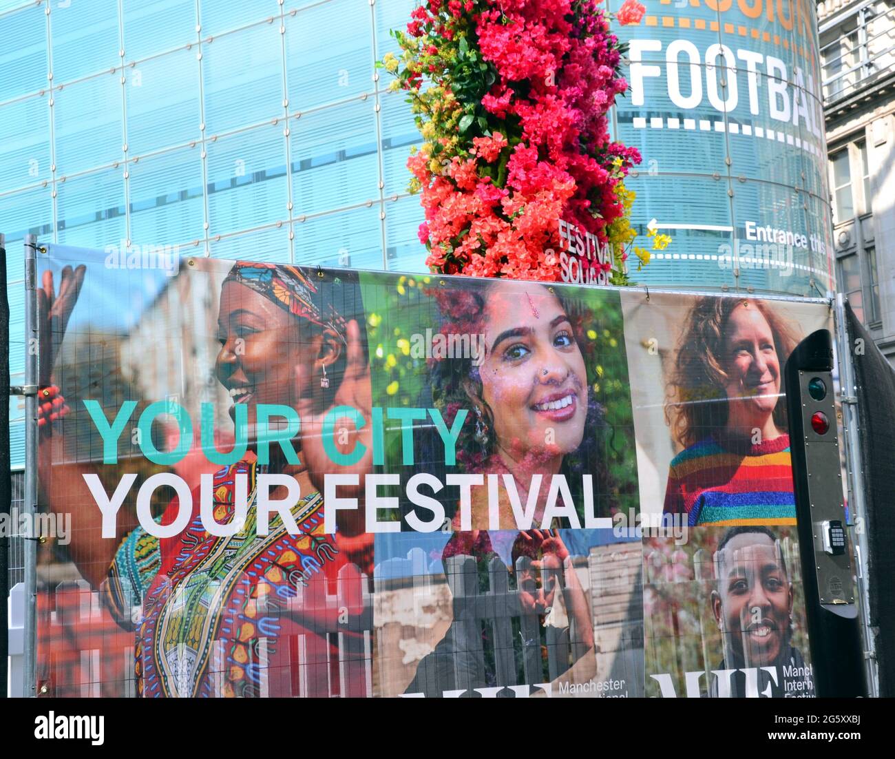 Poster for Manchester International Festival in Manchester, England ...