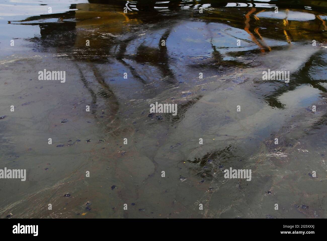 Gasoline stain hi-res stock photography and images - Alamy