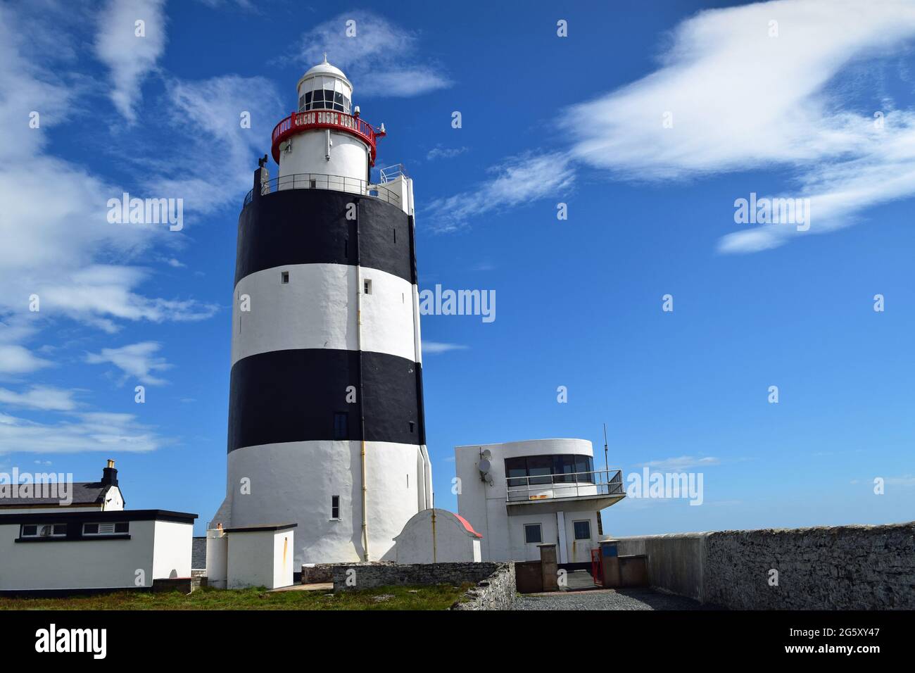 A photo of the Hook lighthouse, one of the oldest in the world and ...