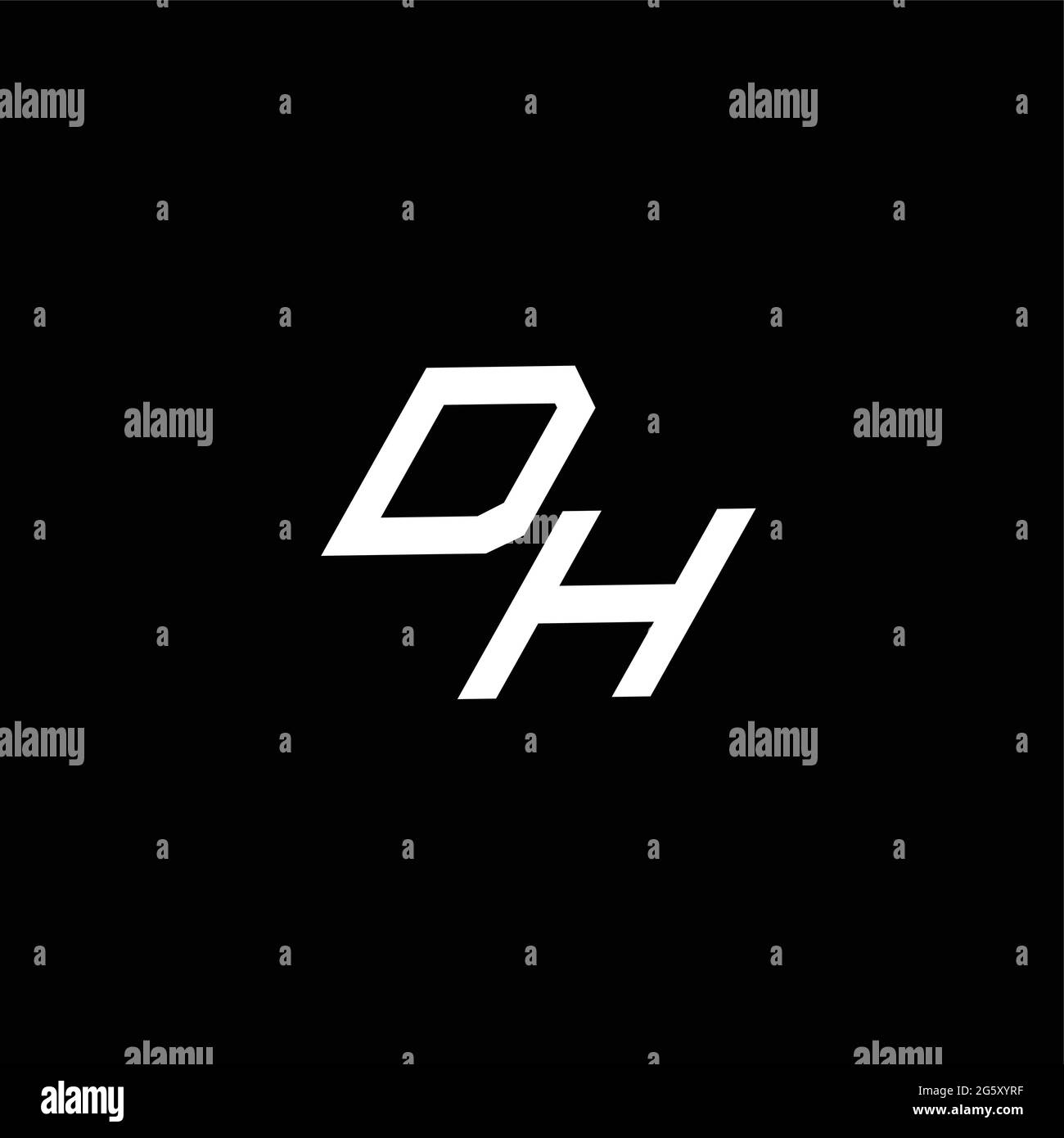 Dh clean logo hi-res stock photography and images - Alamy