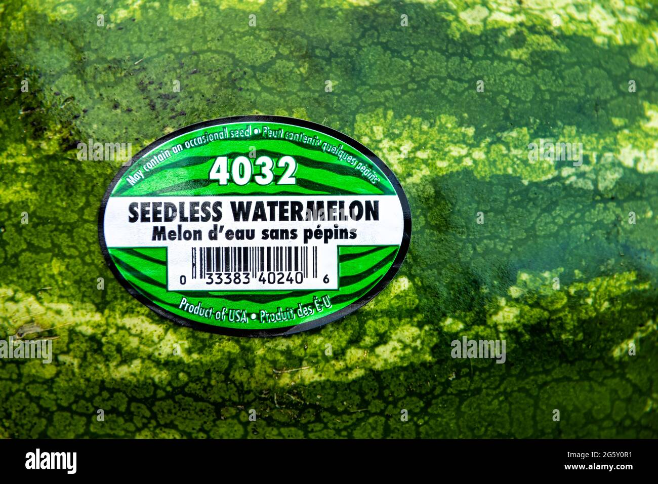 Melon sticker hi-res stock photography and images - Alamy