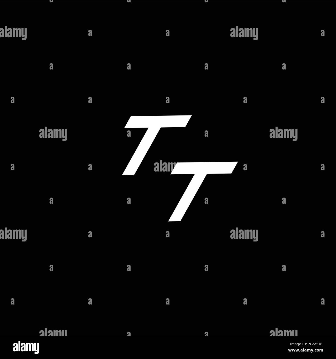 Letter tt vector vectors Black and White Stock Photos & Images - Alamy