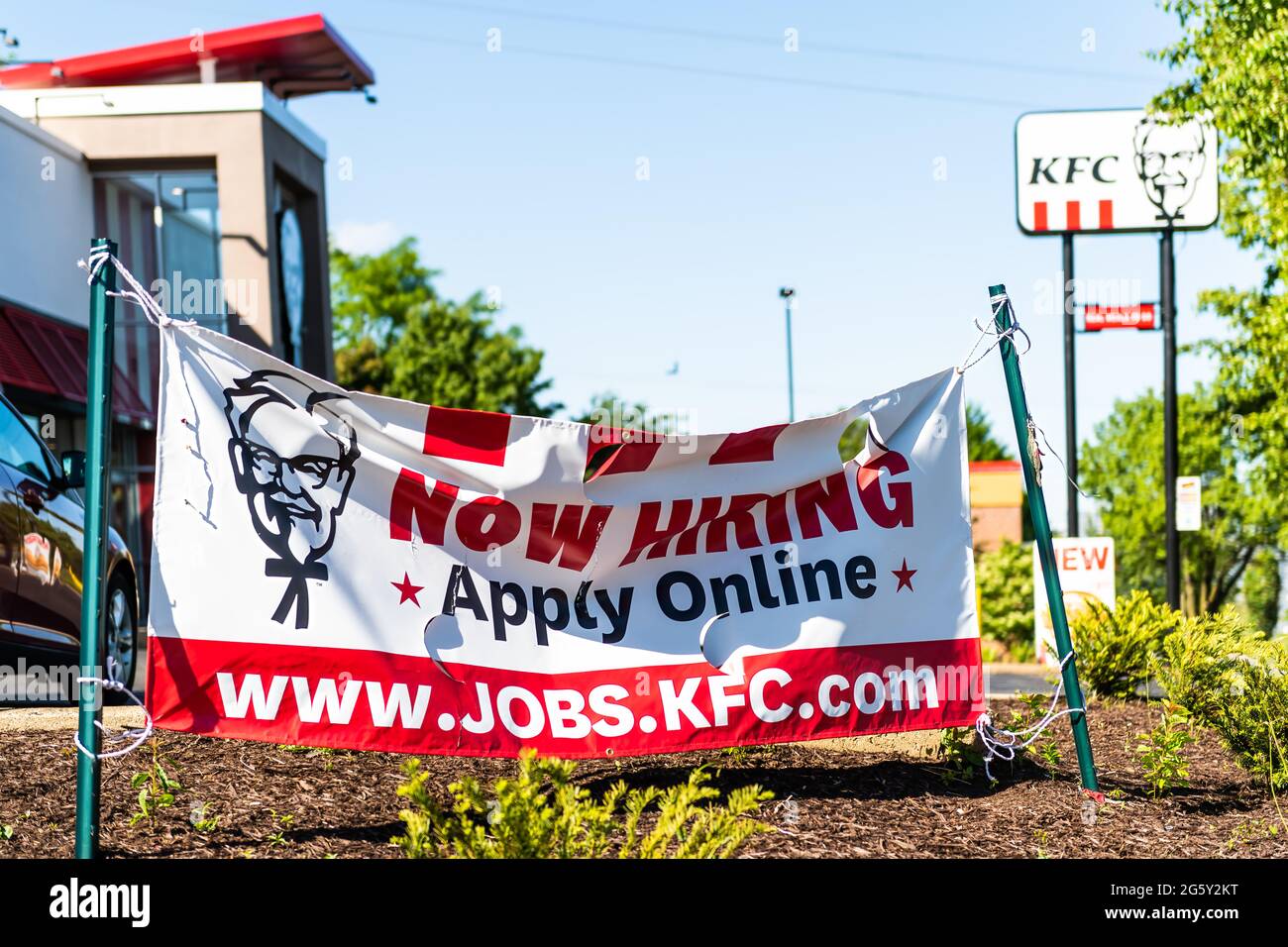 Kentucky fried chicken poster hi-res stock photography and images - Alamy