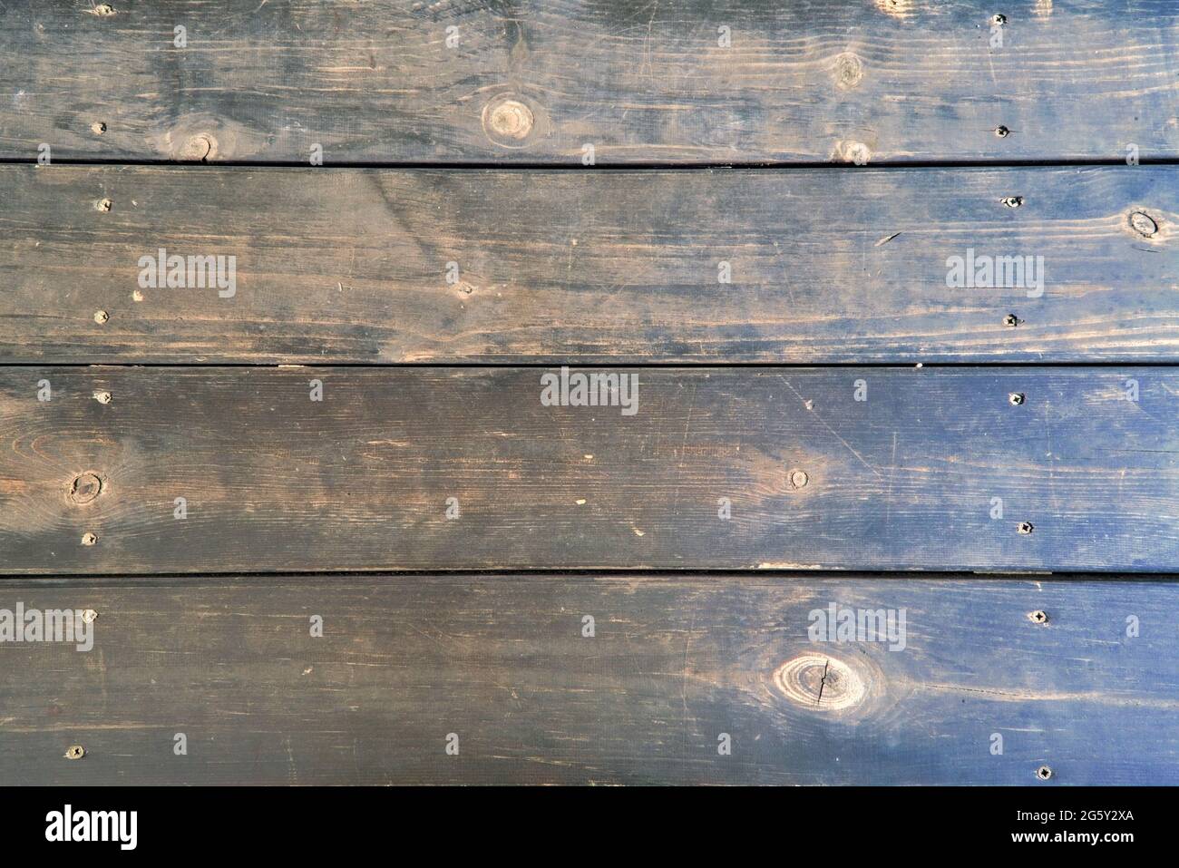 Close up rustic wood plank in vintage style. Surface of old wooden ...