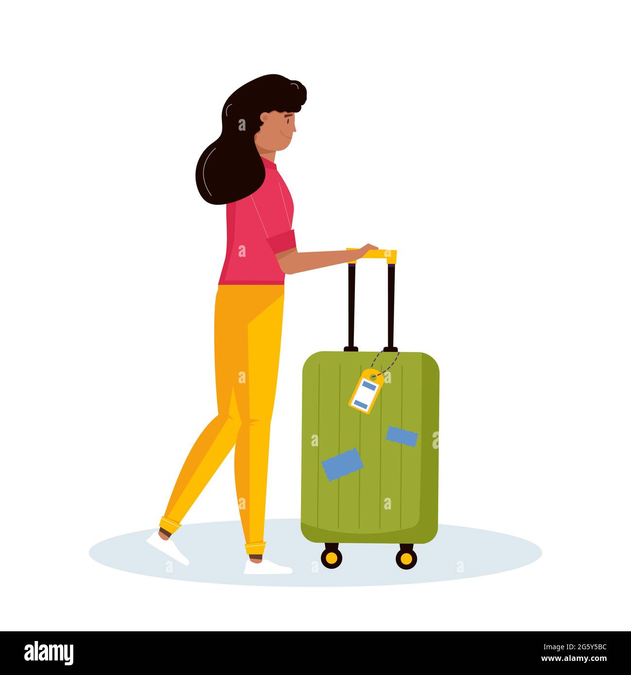Cartoon luggage Cut Out Stock Images & Pictures - Alamy
