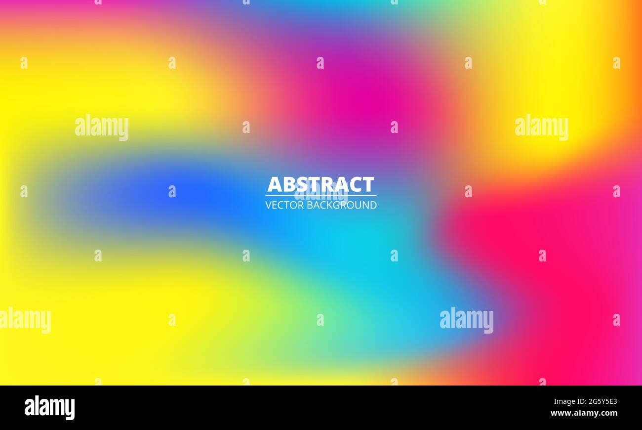 Abstract liquid colorful rainbow gradient background. Bright ...