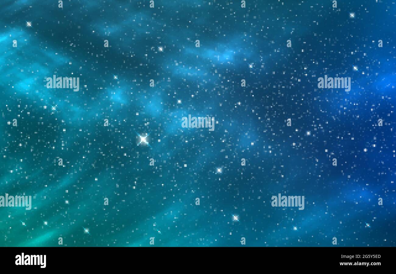 Blue stars galaxy hi-res stock photography and images - Alamy
