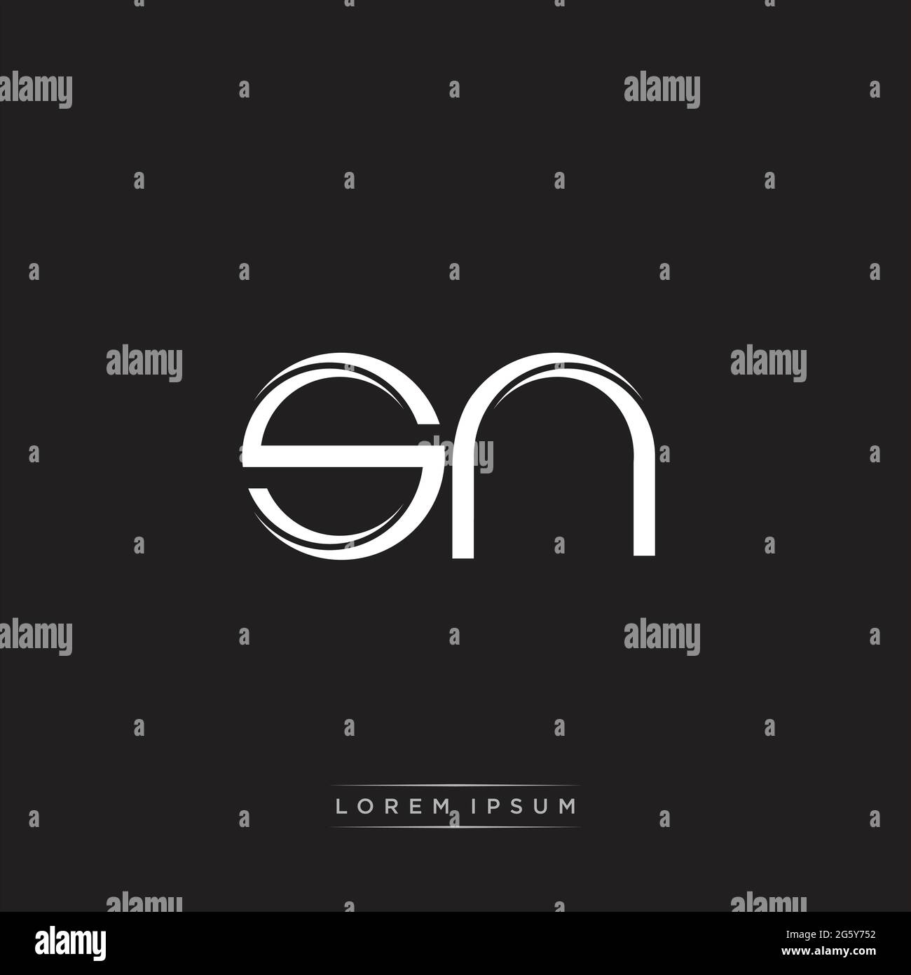 Letter n lowercase hi-res stock photography and images - Alamy