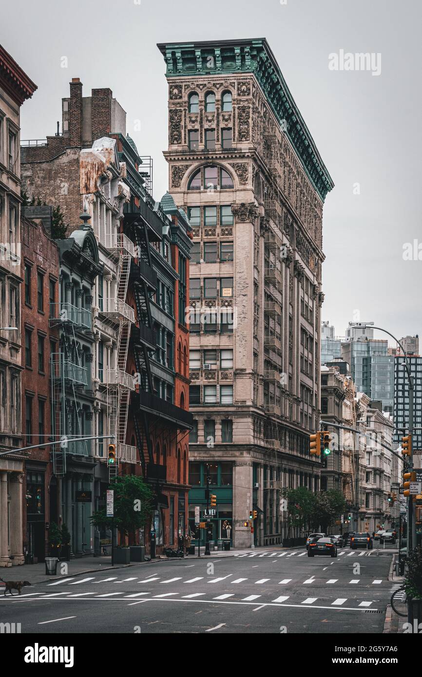 Architecture in Soho, Manhattan, New York City Stock Photo - Alamy
