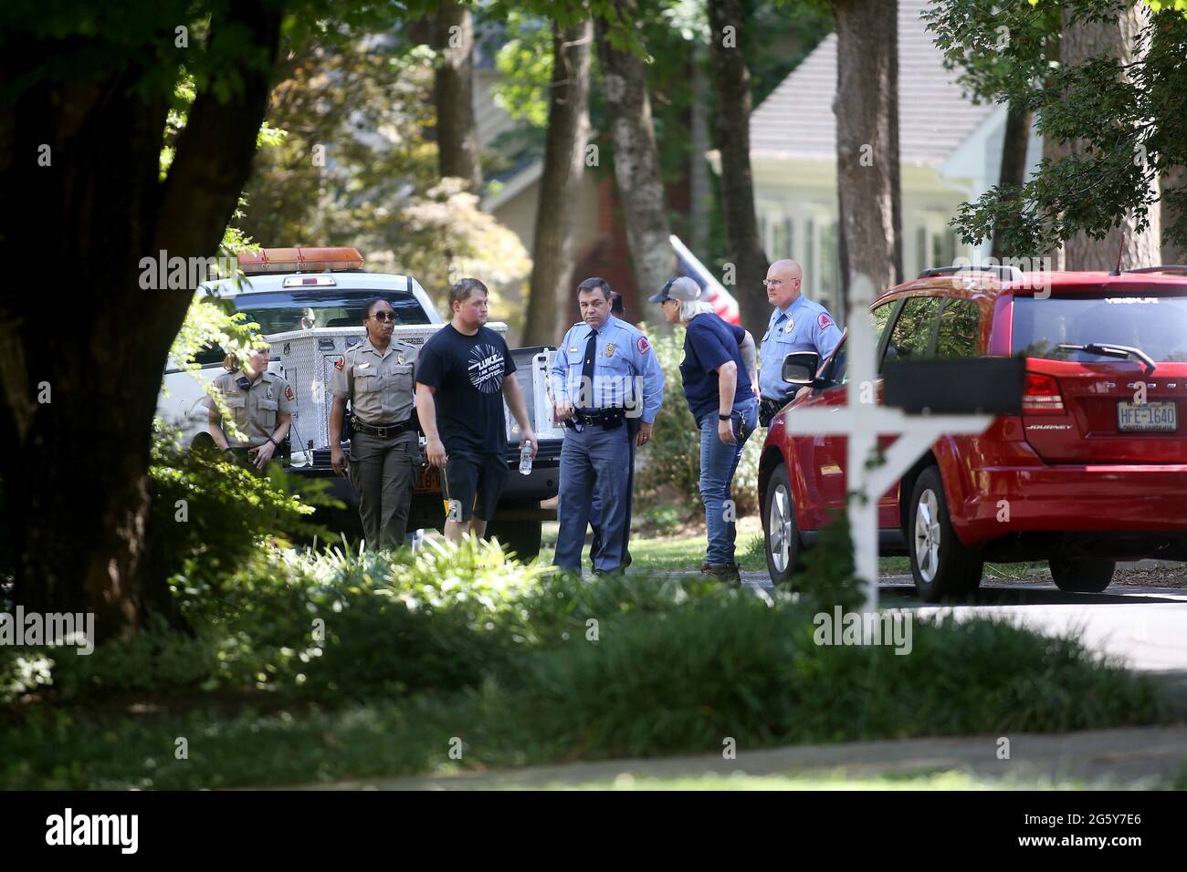 Raleigh, North Carolina, USA. 30th June, 2021. Raleigh animal control ...
