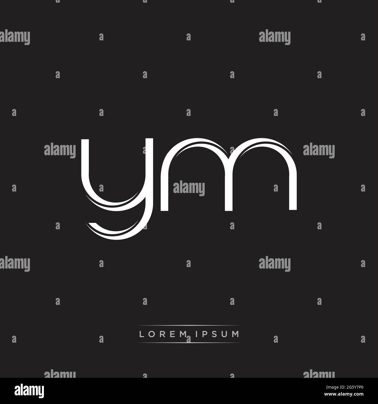 Letter M Lowercase Stock Vector Images - Alamy