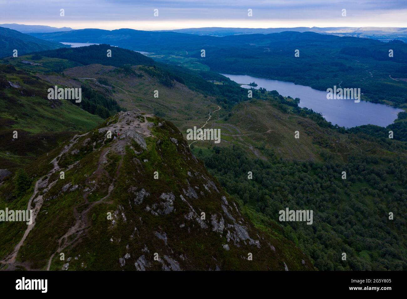 Ben Aa'n, Loch. Lomonnd and Trossachs National Park, Scotland, UK. 30th ...