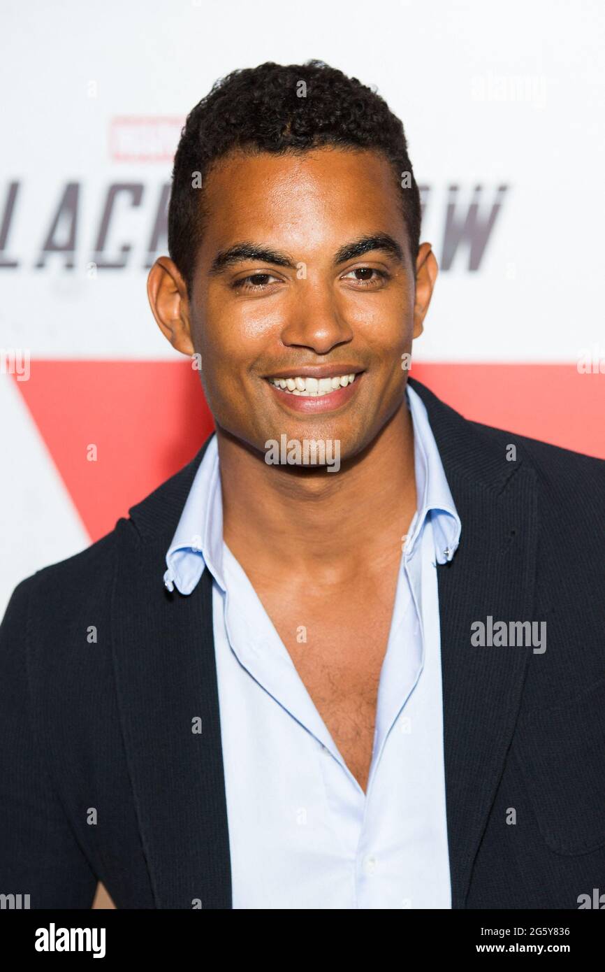 Terence Telle attend the 'Black Widow' Paris Film Premiere at cinema Le ...