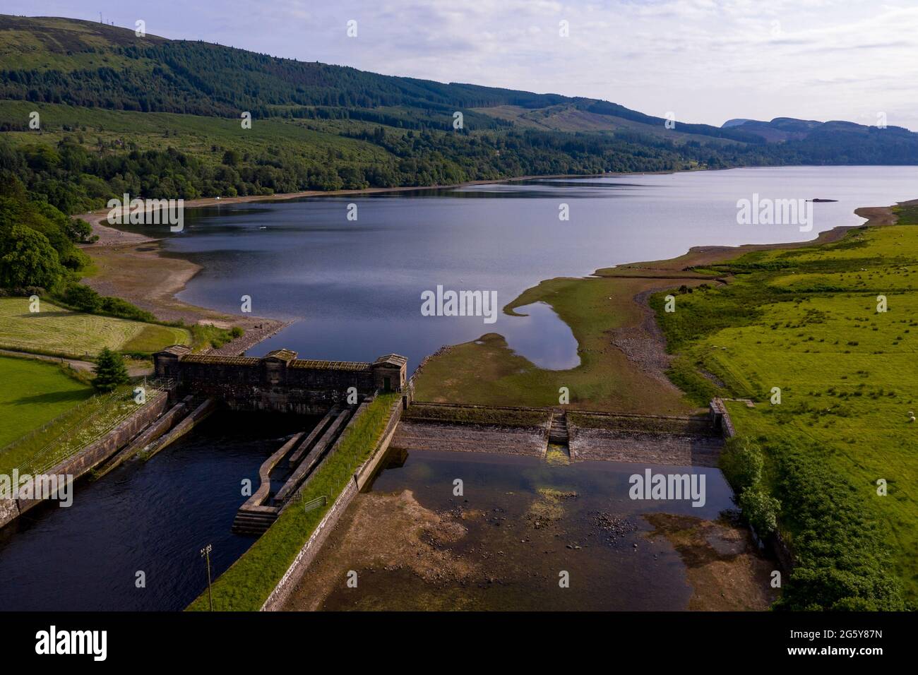 Loch Venachar, Loch. Lomonnd and Trossachs National Park, Scotland, UK ...