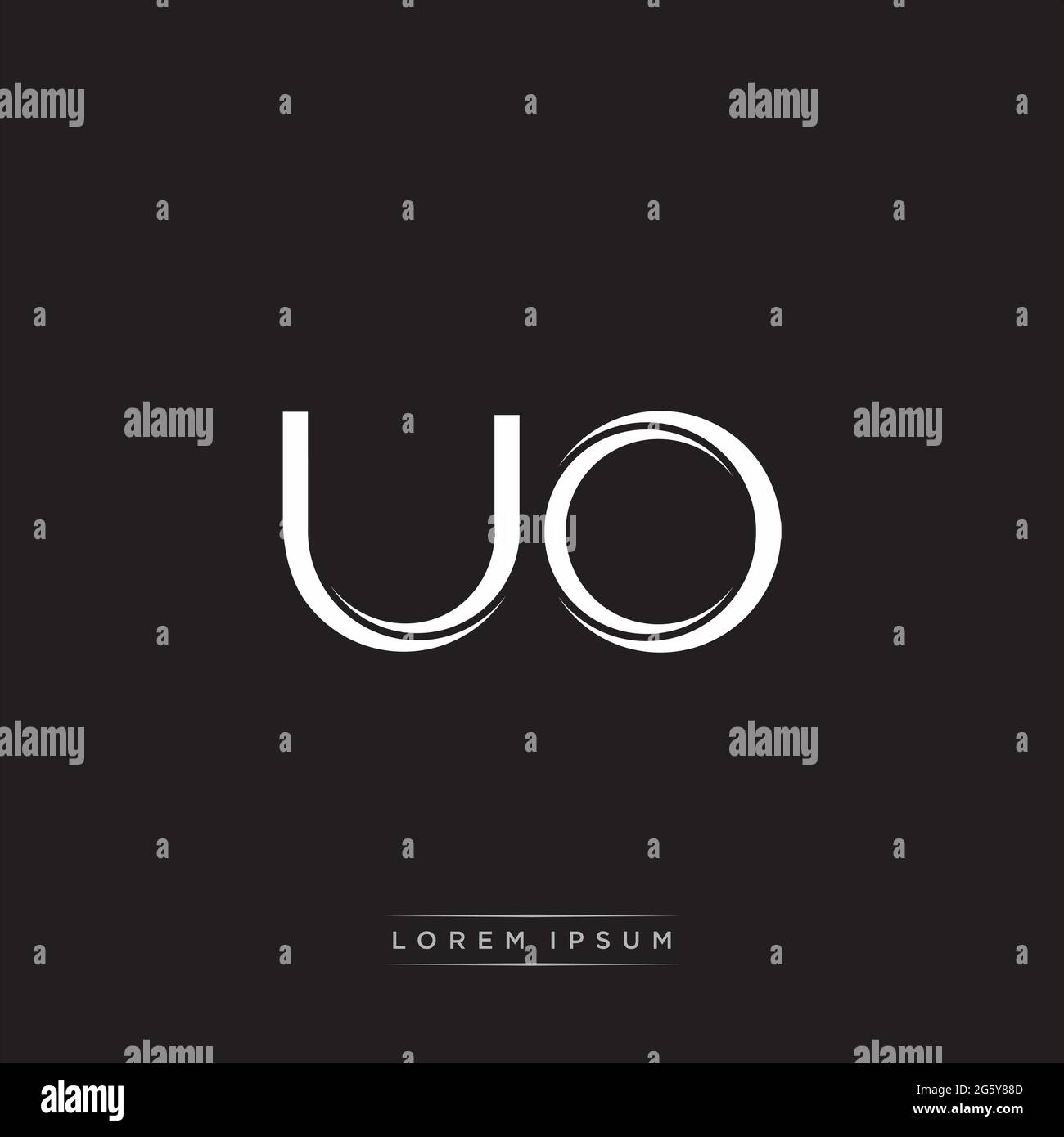 Ou symbol Stock Vector Images - Alamy