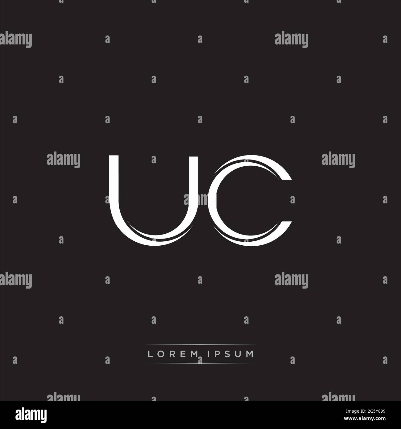 Split u Stock Vector Images - Alamy