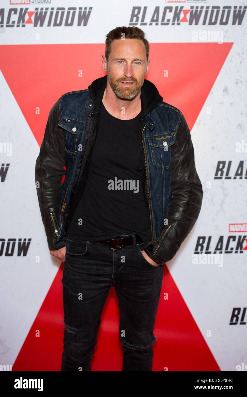 Paris, France. 30th June, 2021. Frank Delay attend the 'Black Widow ...