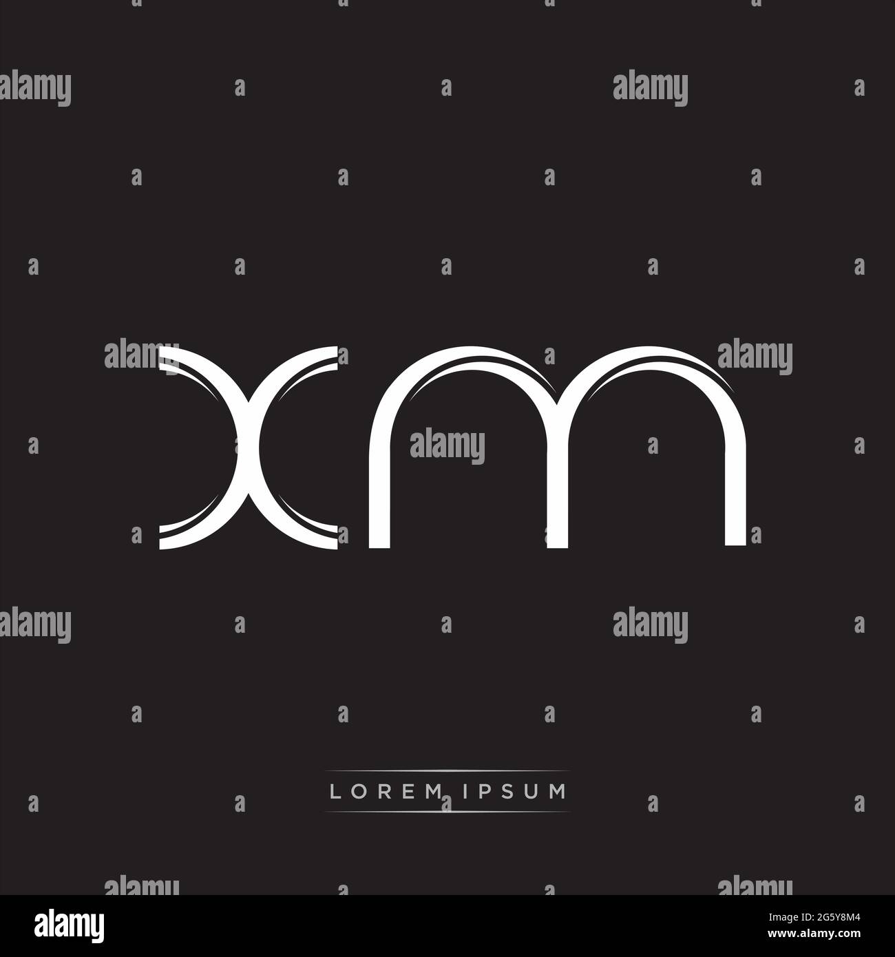 Xm symbol Stock Vector Images - Alamy