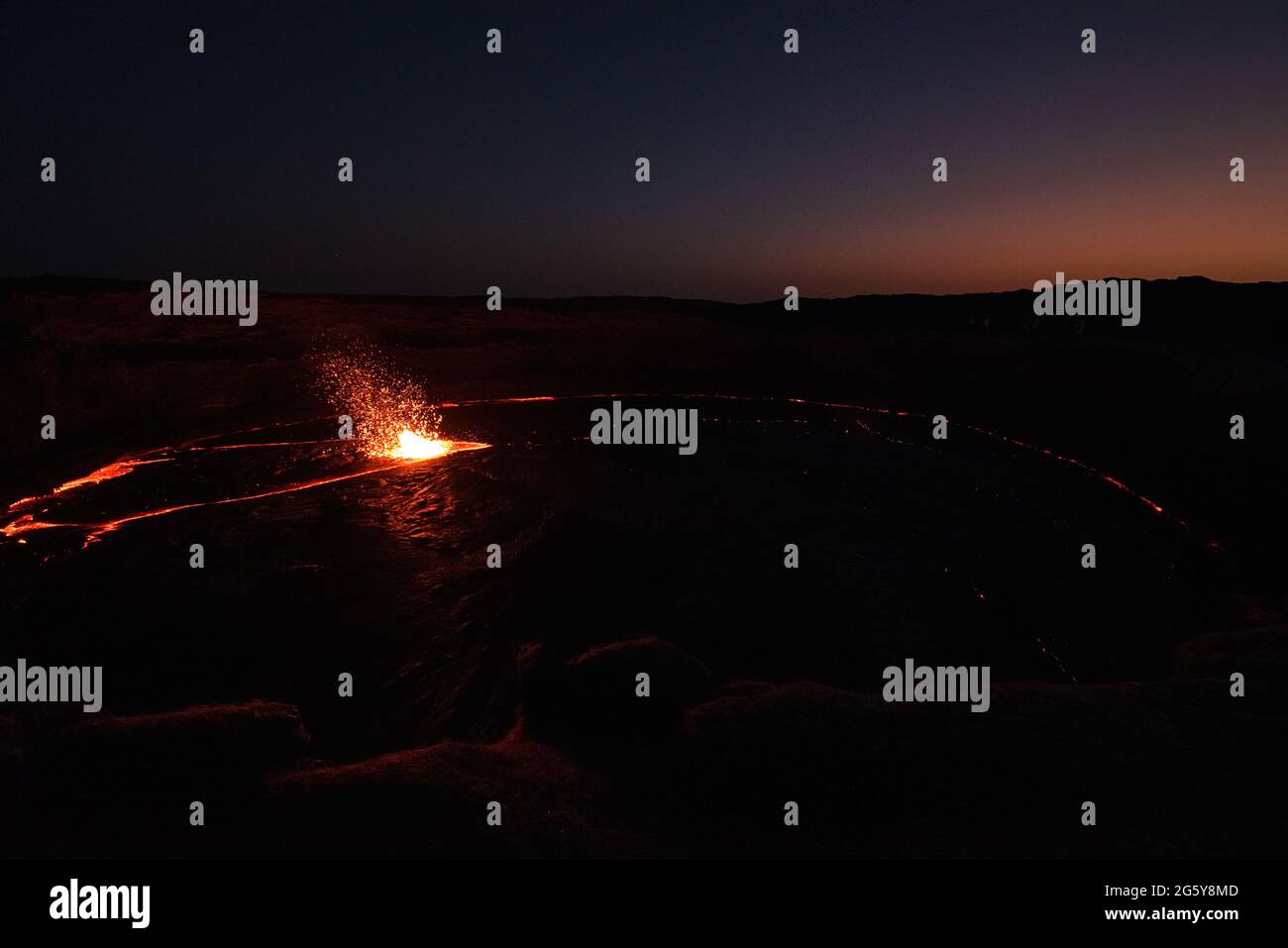 Erta ale eruption hi-res stock photography and images - Alamy