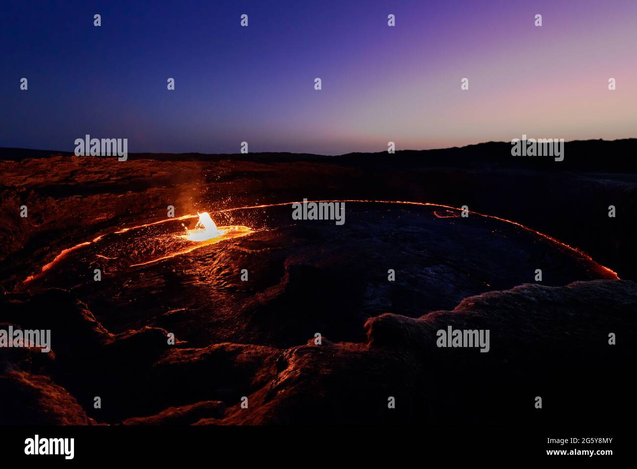 Erta ale active volcano in hi-res stock photography and images - Alamy