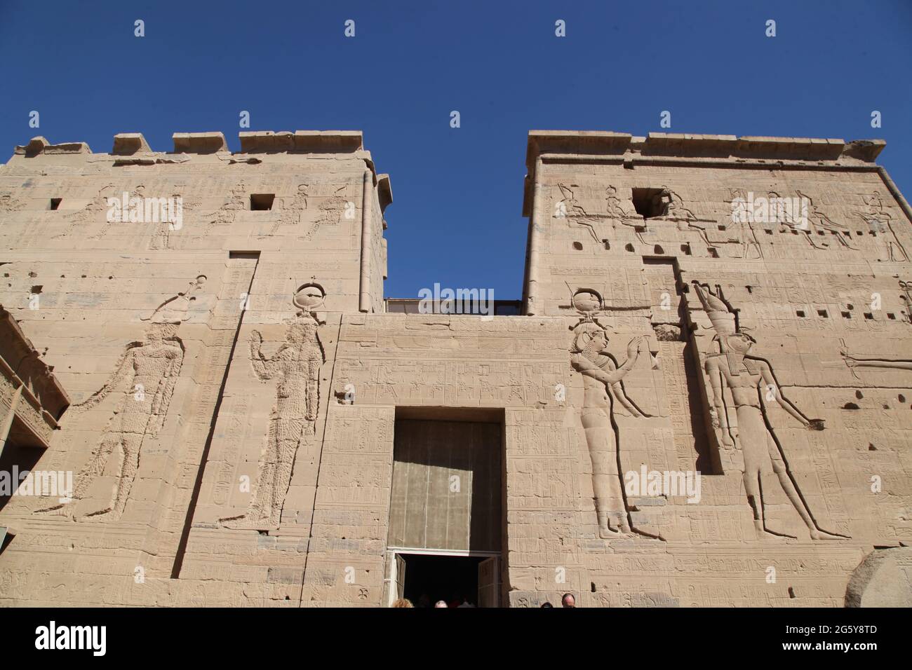 Temple of Isis at Philae Stock Photo - Alamy