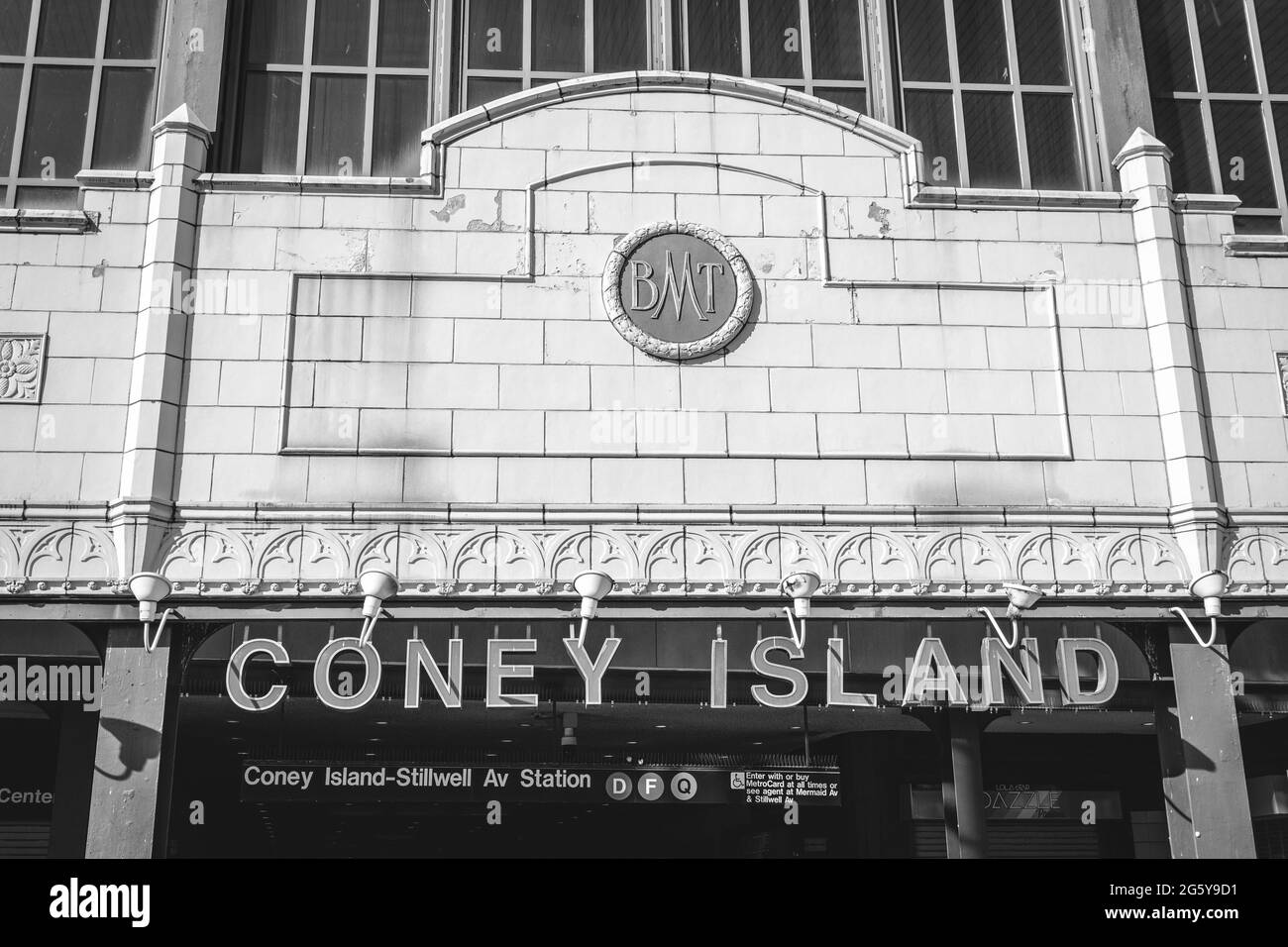 Coney Island sign, Brooklyn, New York City Stock Photo - Alamy