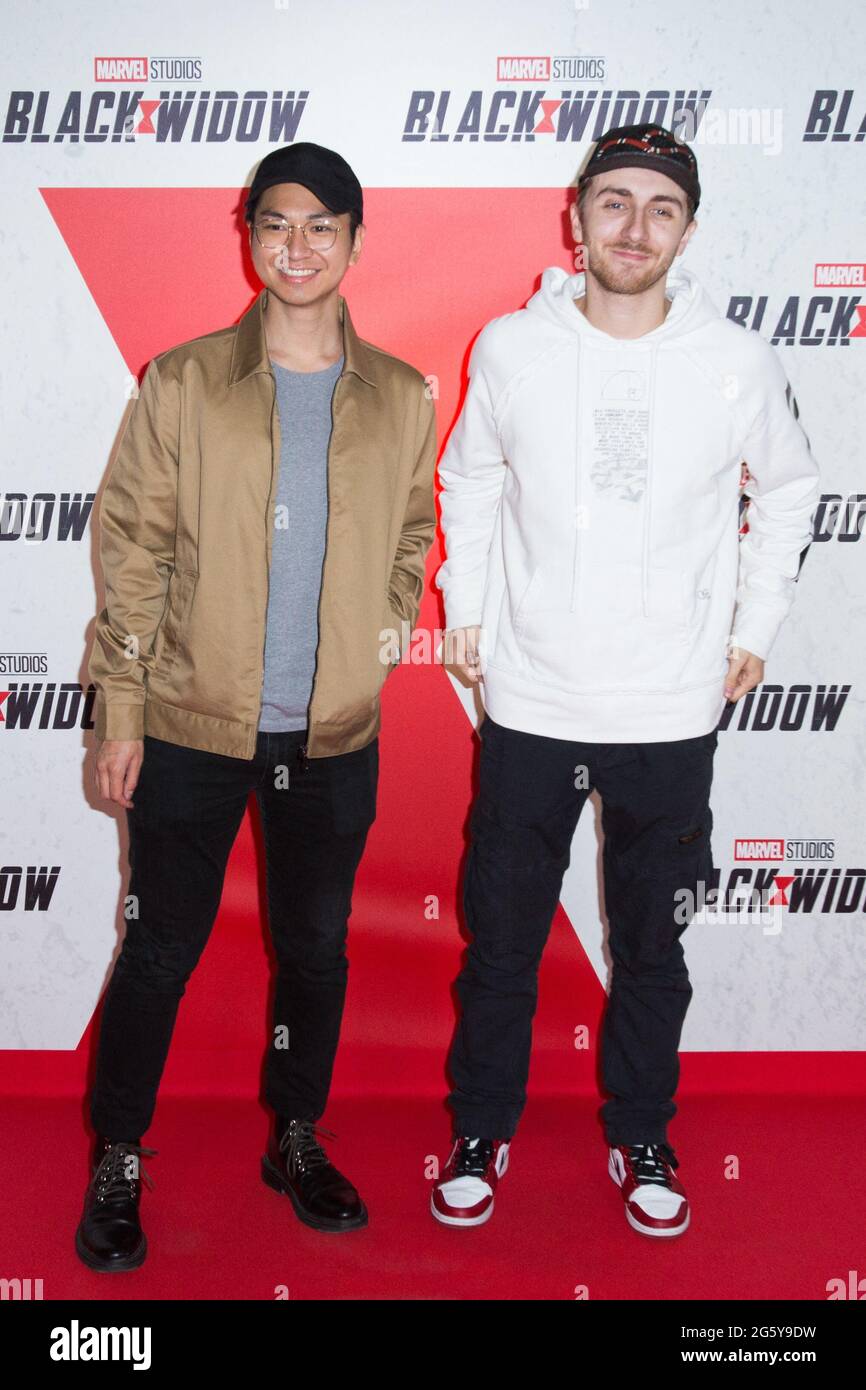 Paris, France. 30th June, 2021. Henry Tran, SORA attend the 'Black ...