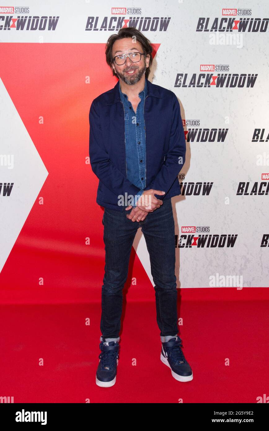 Paris, France. 30th June, 2021. Alex Jaffray attend the 'Black Widow ...