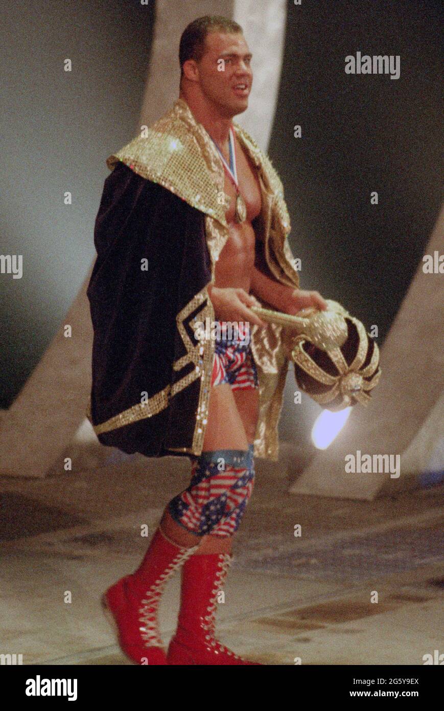 Kurt Angle 1998 Photo by John Barrett/PHOTOlink Stock Photo - Alamy