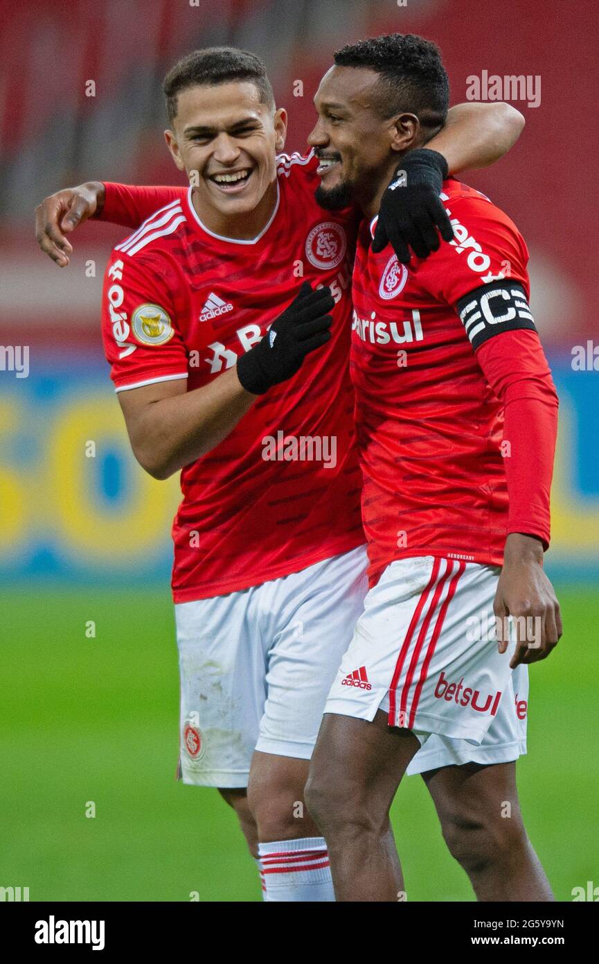 Beira-Rio, Porto Alegre, Brazil. 30th June, 2021. Brazilian Serie A ...
