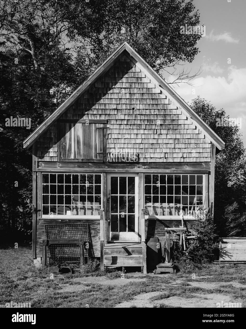 Old shop house Black and White Stock Photos & Images - Alamy