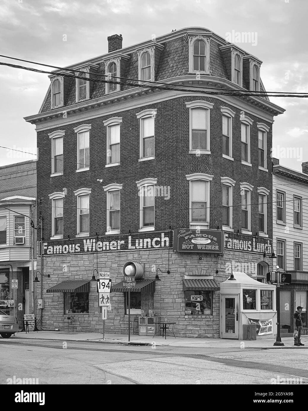 Famous Wiener Lunch, in downtown Hanover, Pennsylvania Stock Photo - Alamy