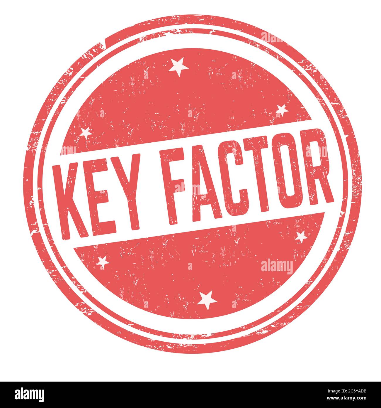Key factor grunge rubber stamp on white background, vector illustration ...