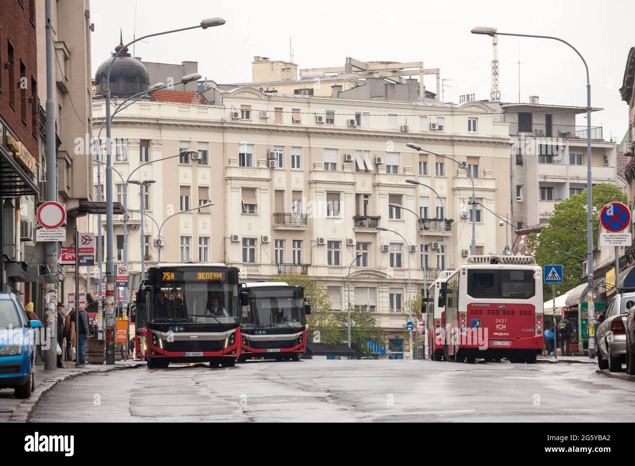Belgrade bus system hi-res stock photography and images - Alamy