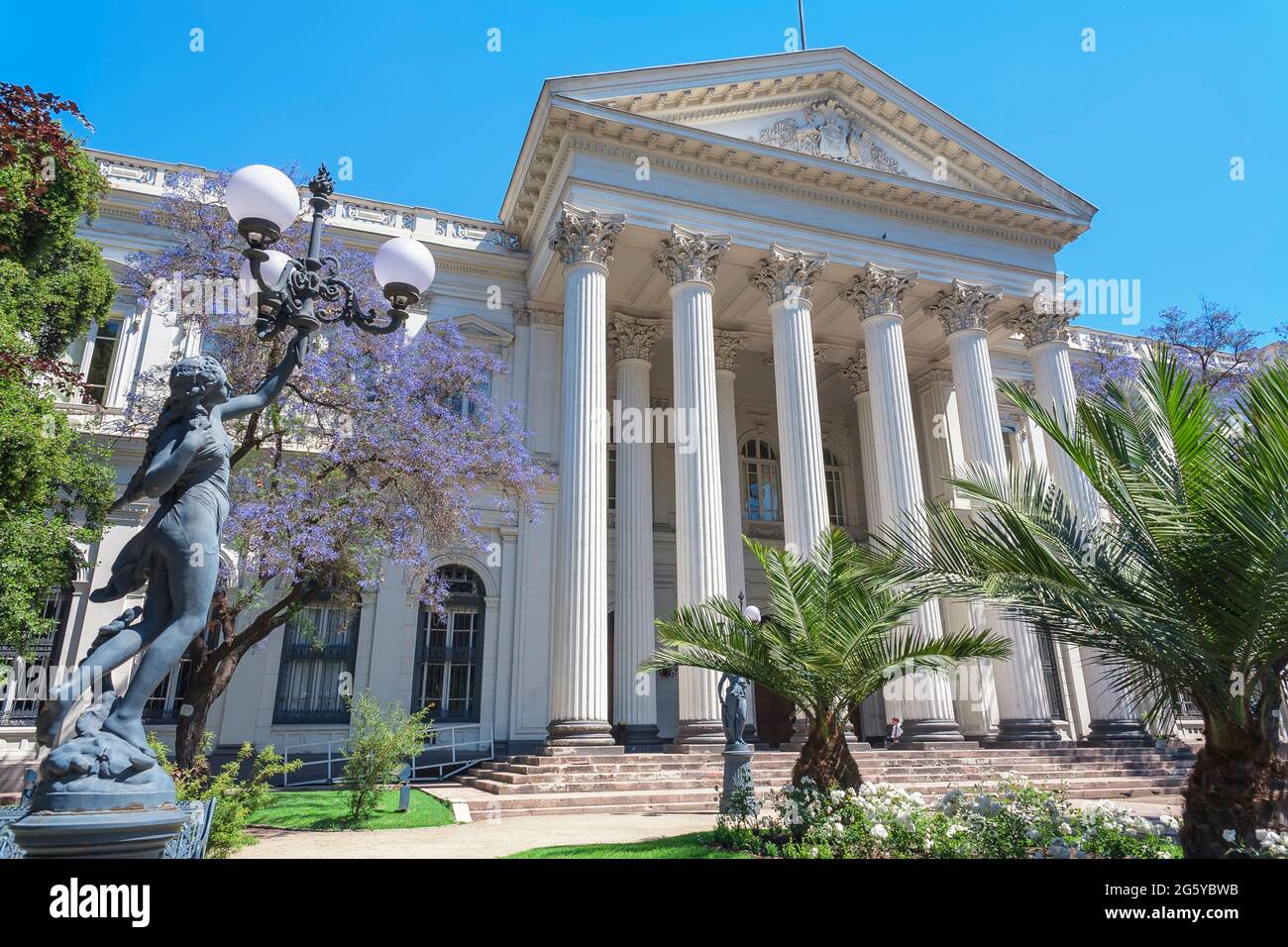 The former National Congress building, Santiago de Chile, Chile, South ...