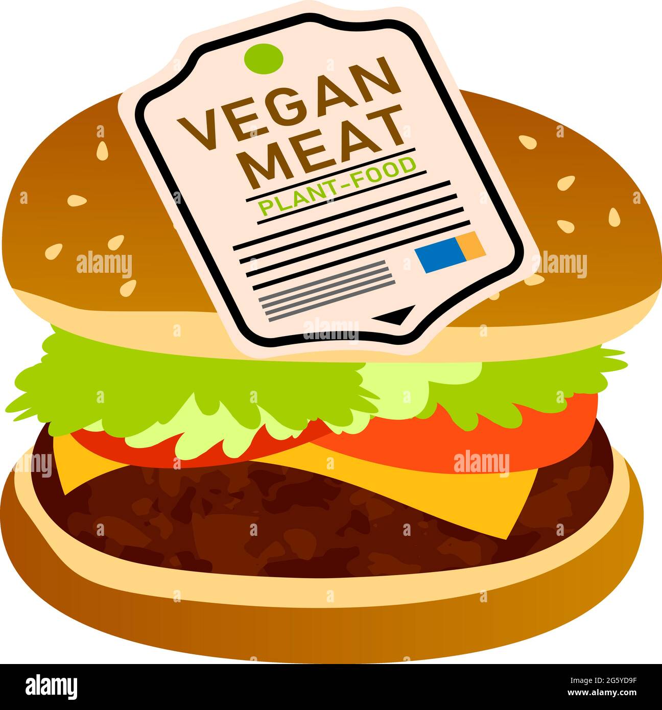 This is a illustration of vegans Meats with soybeans Stock Vector Image ...