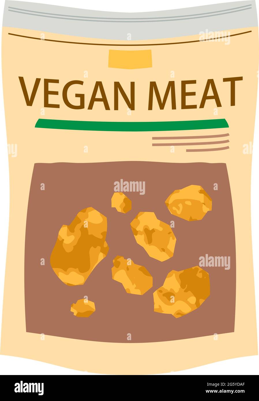 This is a illustration of vegans Meats with soybeans Stock Vector Image ...