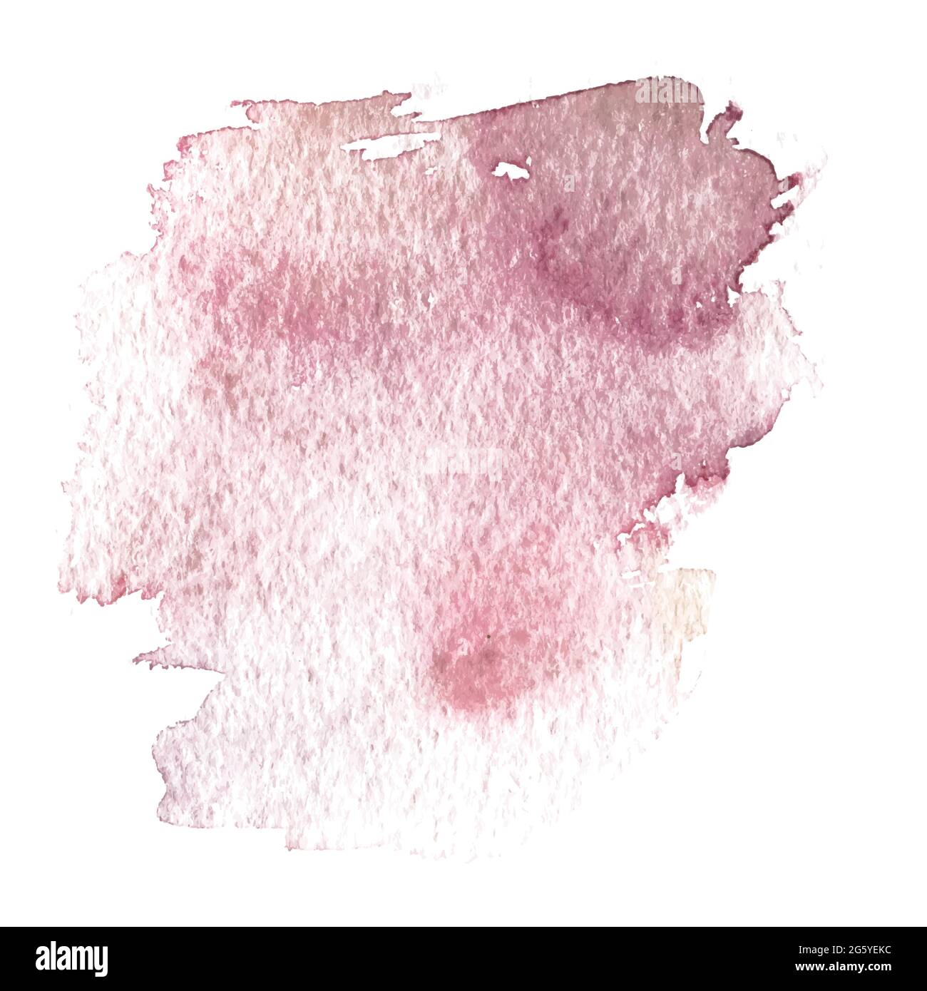 A splash of watercolors. An abstract patch of muted red. Vector Stock ...