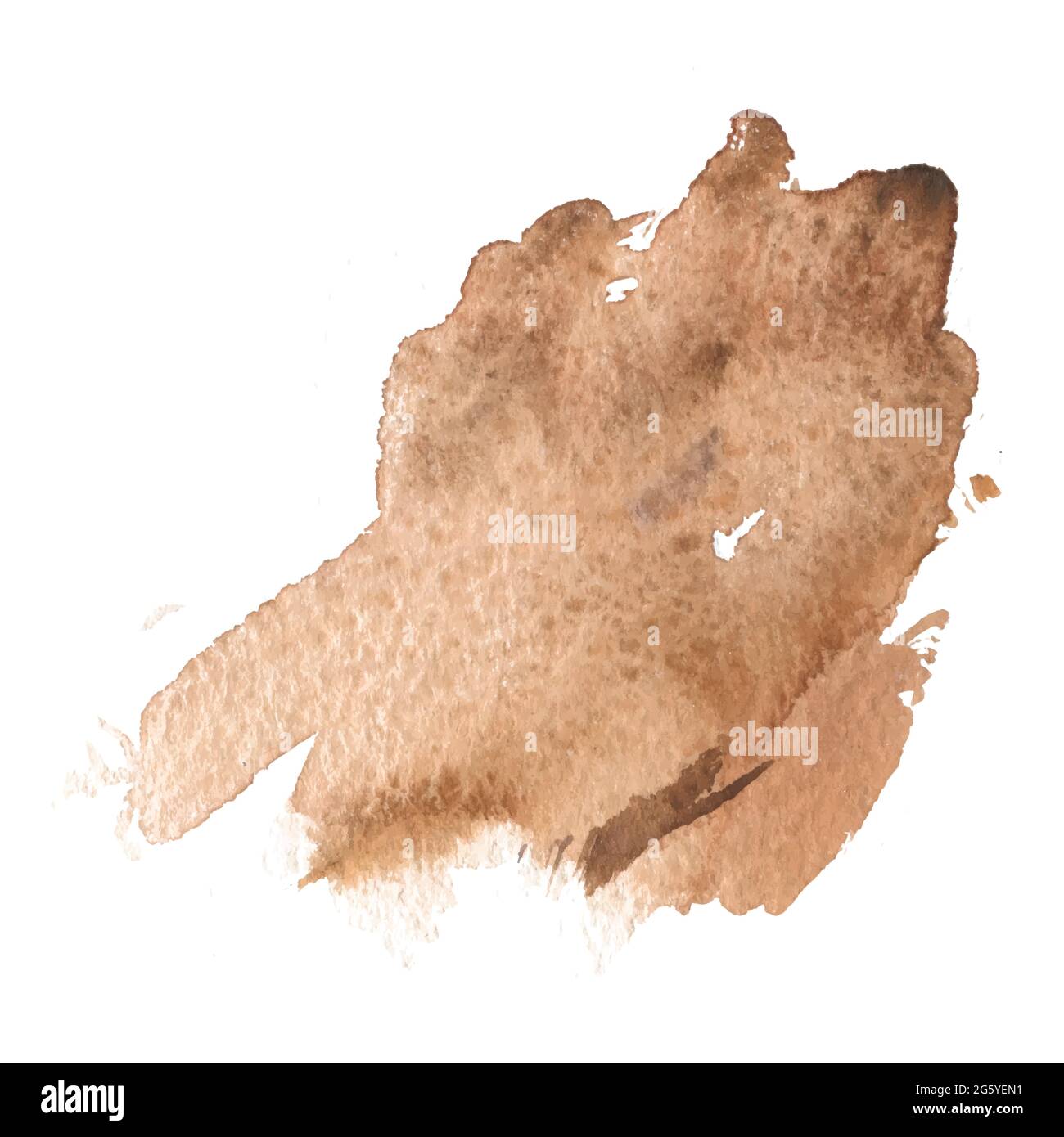 A splash of watercolors. An abstract patch of muted red. Vector Stock ...