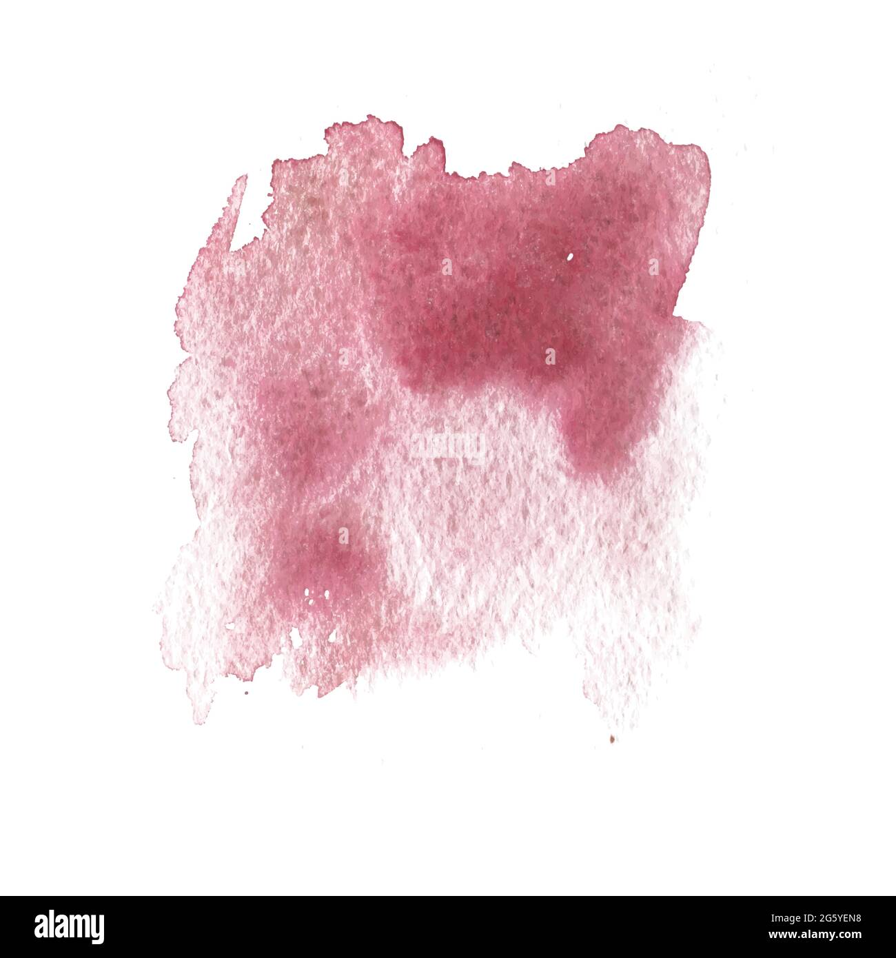 A splash of watercolors. An abstract patch of muted red. Vector Stock ...