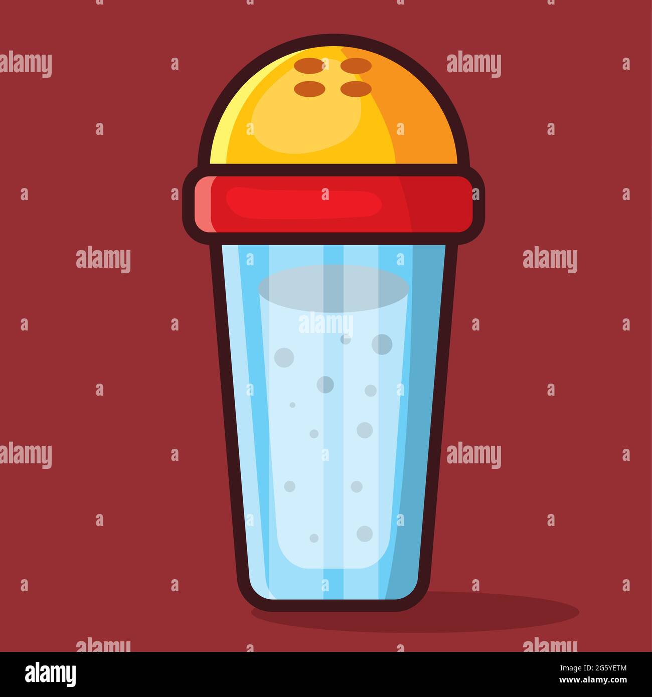 salt bottle vector illustration in flat style Stock Vector Image & Art ...