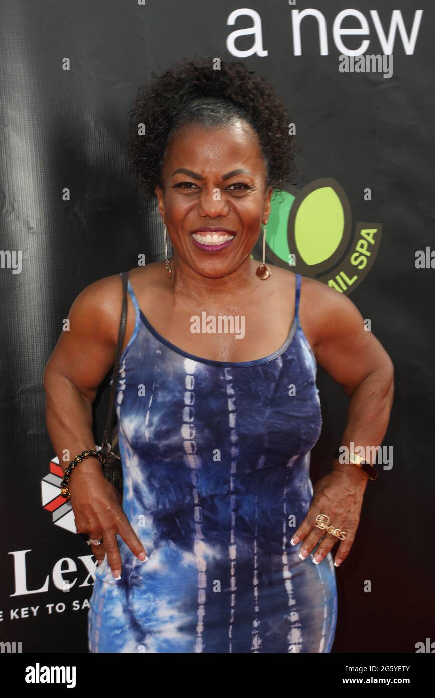 Costa Mesa, California, USA. 29th June, 2021. Actress Tonya Renee Banks ...