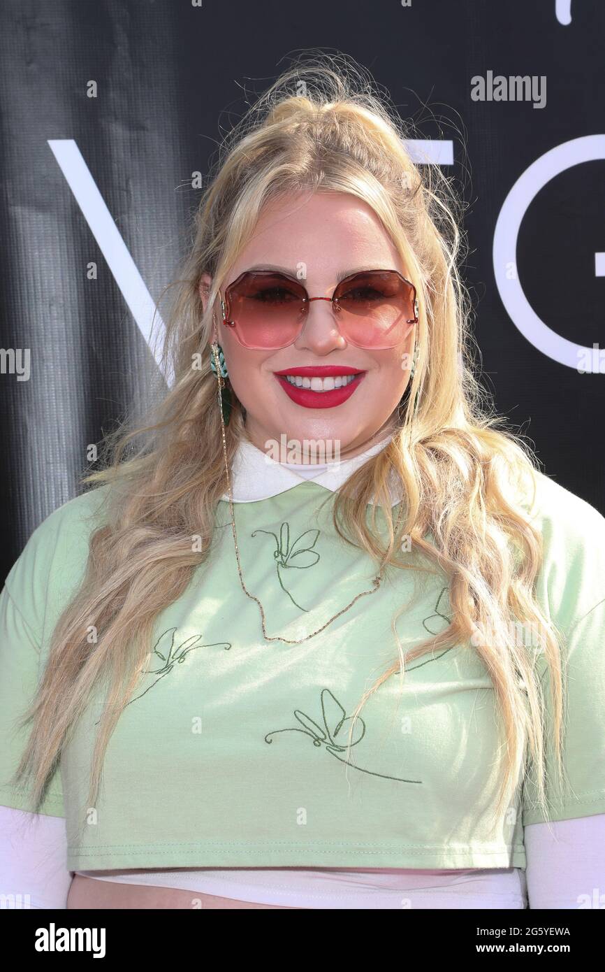 Costa Mesa, California, USA. 29th June, 2021. Model/music artist Chel ...