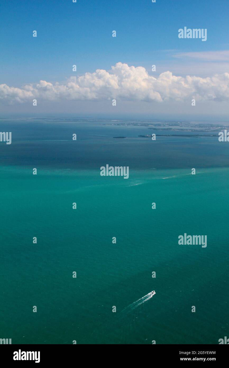 Aerial view key west hi-res stock photography and images - Alamy