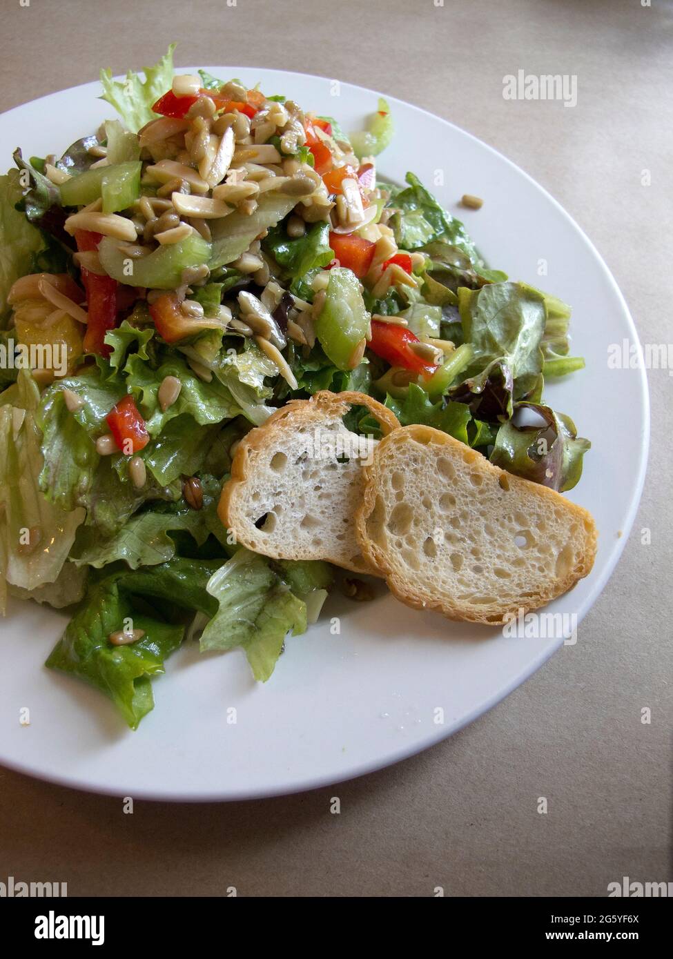 Ginger salad dressing hi-res stock photography and images - Alamy