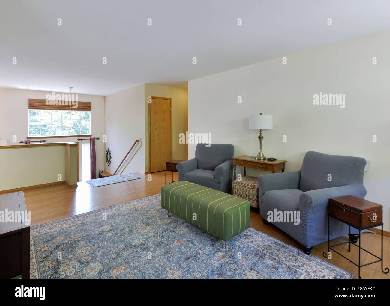 Modern residential living room interior Stock Photo - Alamy