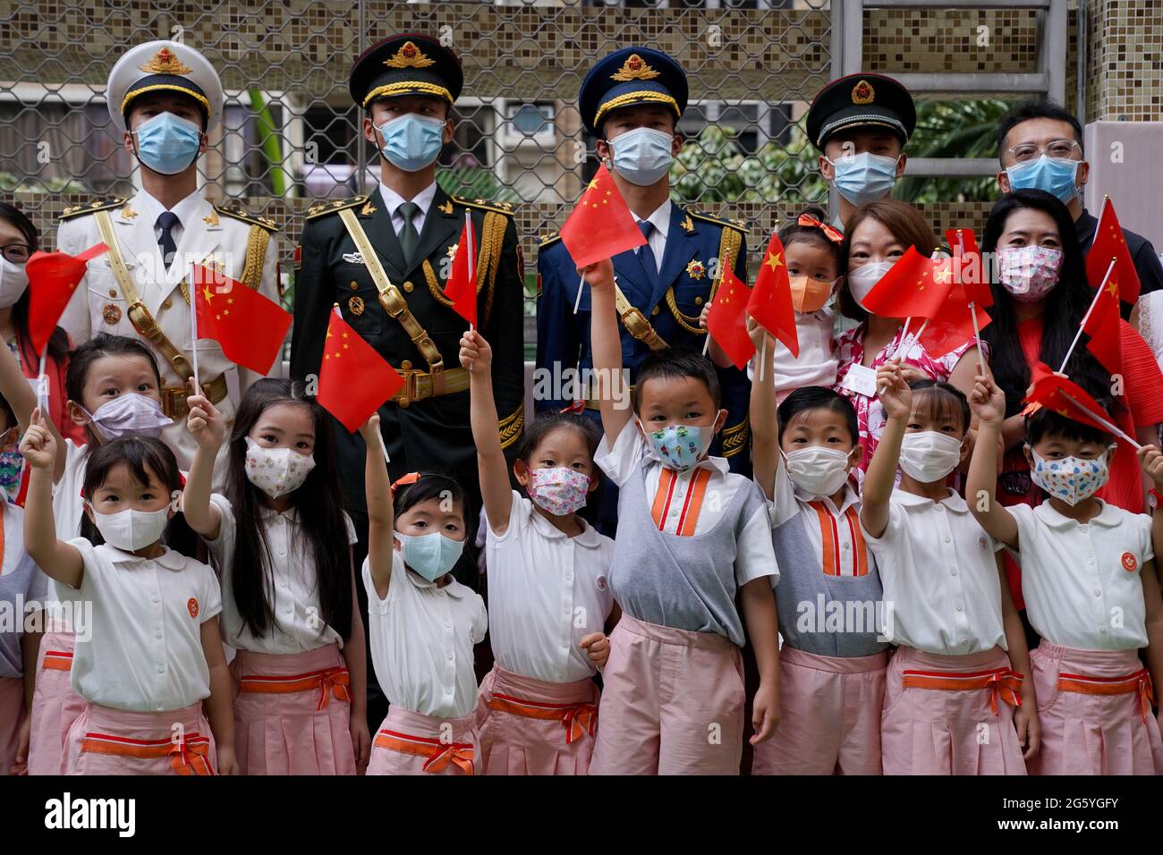 Hong kong school assembly hi-res stock photography and images - Alamy