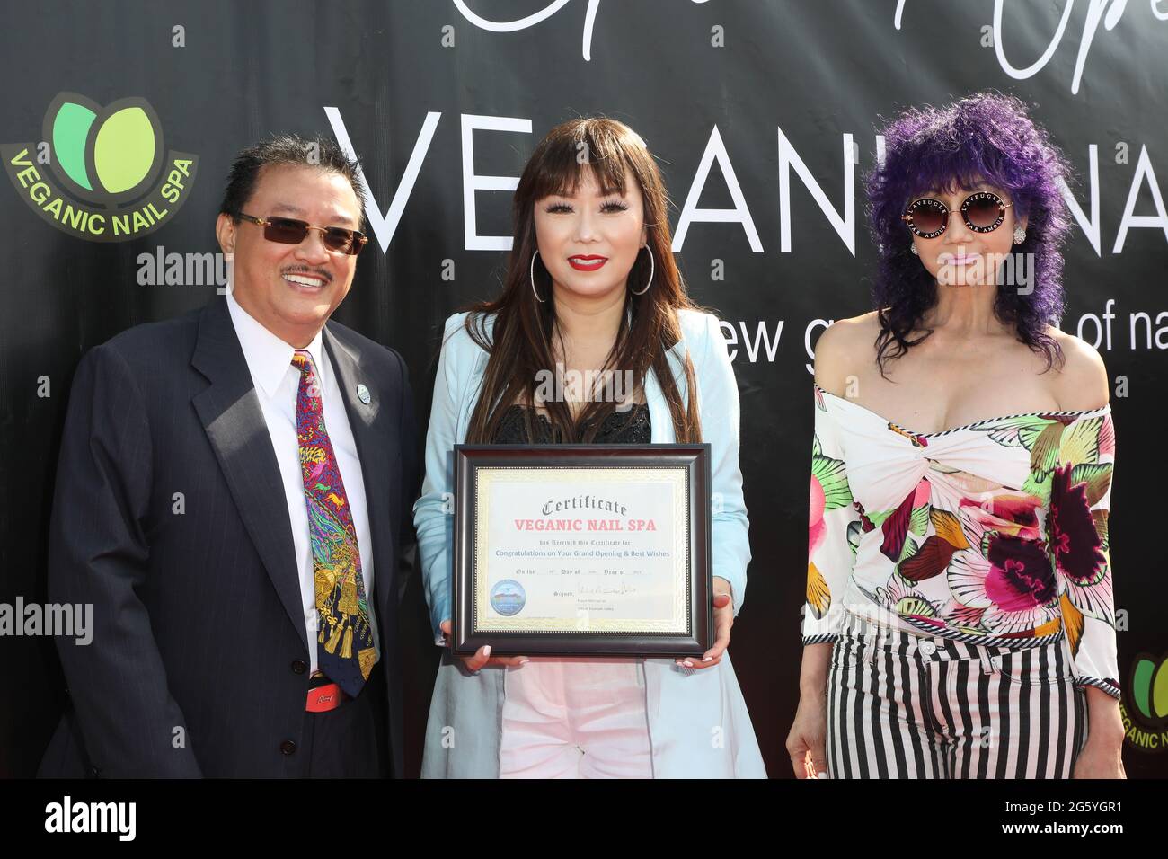 Costa Mesa, California, USA. 29th June, 2021. Michael Vo, Mayor of ...