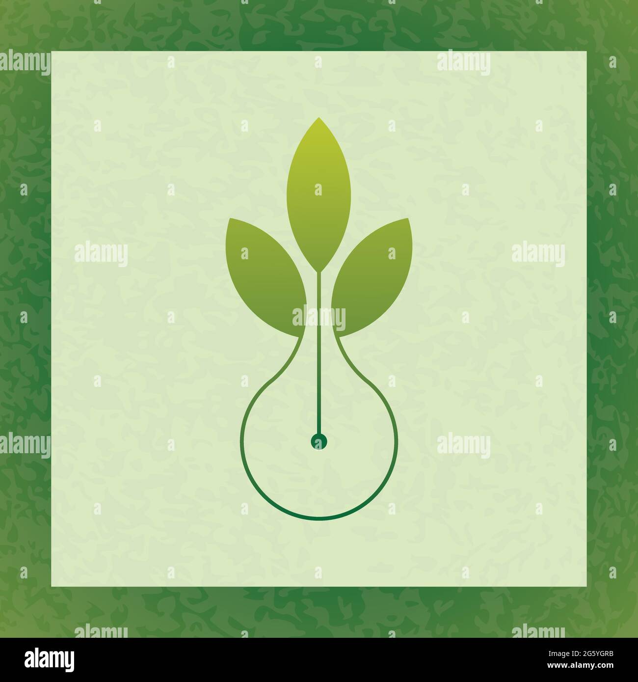 seedling, sprout, sapling flat icon in illustrator Stock Vector Image ...