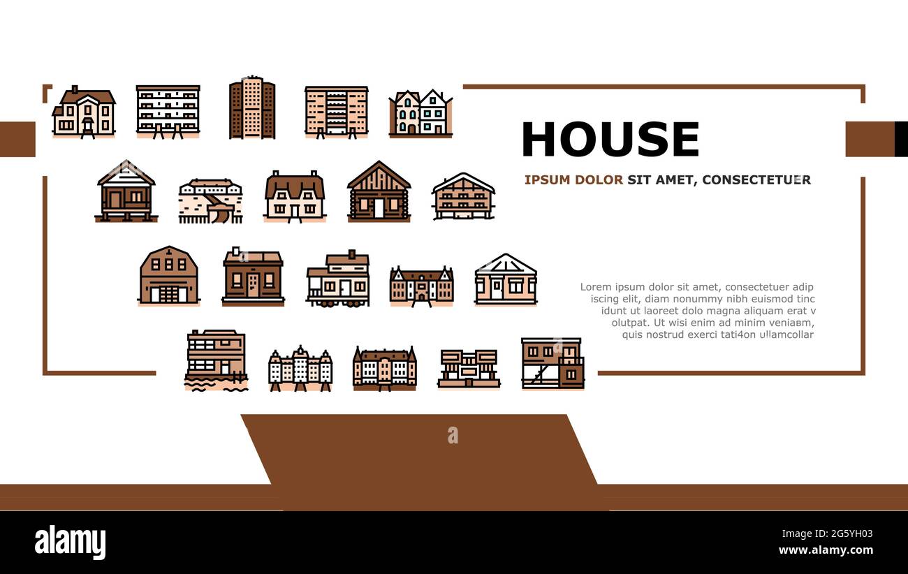 Village constructions Stock Vector Images - Alamy